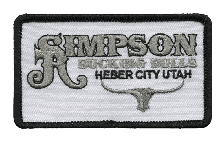 Simpsons Bucking Bulls – Rodeo Patch